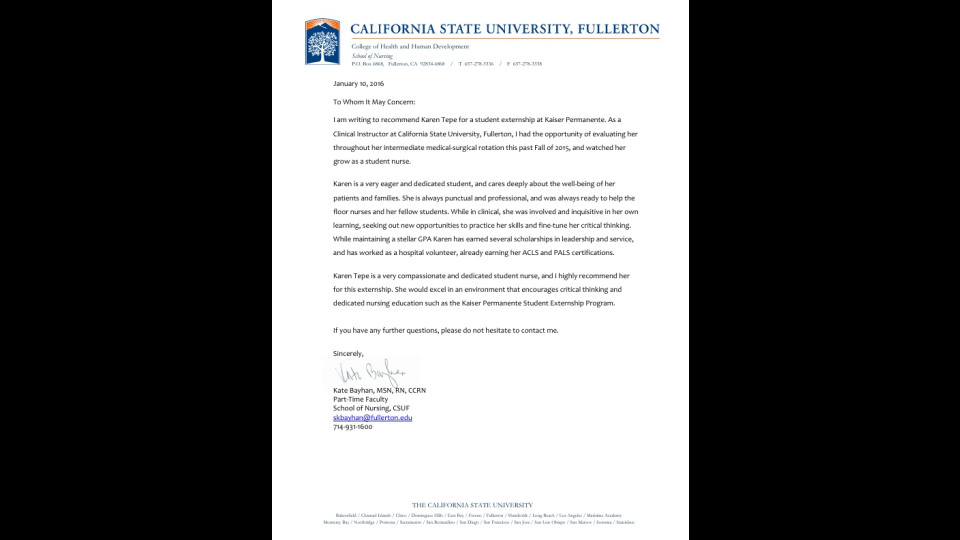 What Is Cal Referral Letter - Infoupdate.org