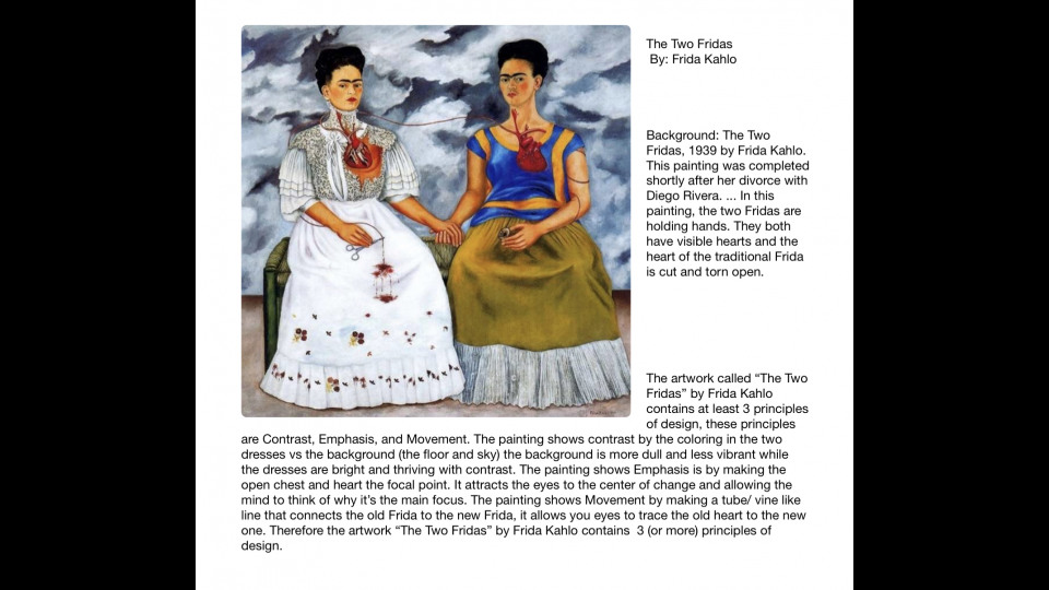 Frida Kahlo The Two Fridas