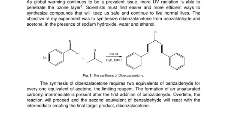 Organic Chemistry Formal Lab Report Powered By Portfolium organic-chemistry-formal-lab-report-powered-by-portfolium