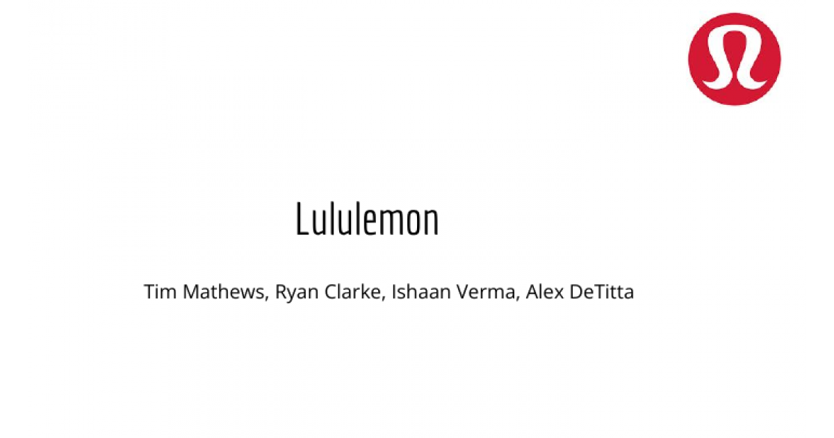 Lululemon Logo Transparent