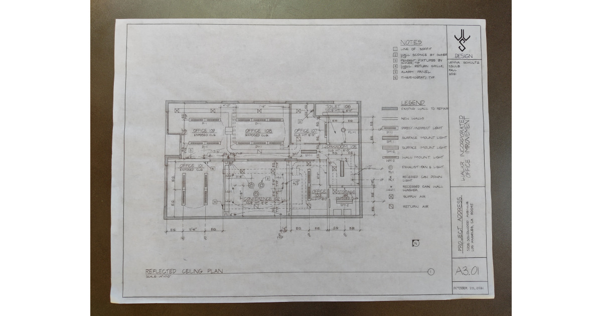 Reflected Ceiling Plan General Notes | Shelly Lighting
