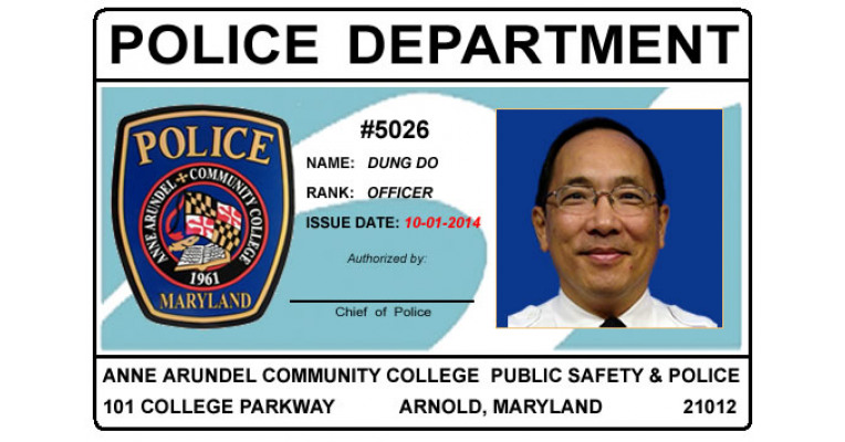 Detective Id Card